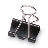 ACCO Small Binder Clips, Black, 12 Count (A7072020) - Walmart.com