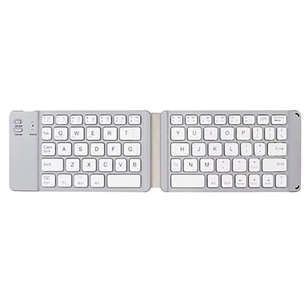 Mini Folding Bluetooth Keyboard Portable Wireless Keyboard Ultra-thin ...