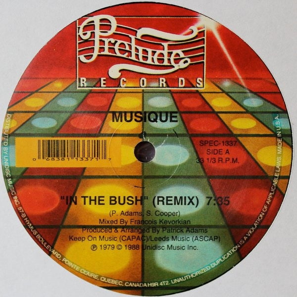 Musique : In The Bush / Keep On Jumpin' - Walmart.ca