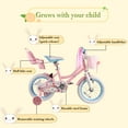 RULLY 18" Daisy Bike for Age 5 6 7 8 9 Year old Toddlers and Girls ...