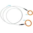 Log Choker Cable With Tow Ring,10 Feet Long Orange Steel - Walmart.com