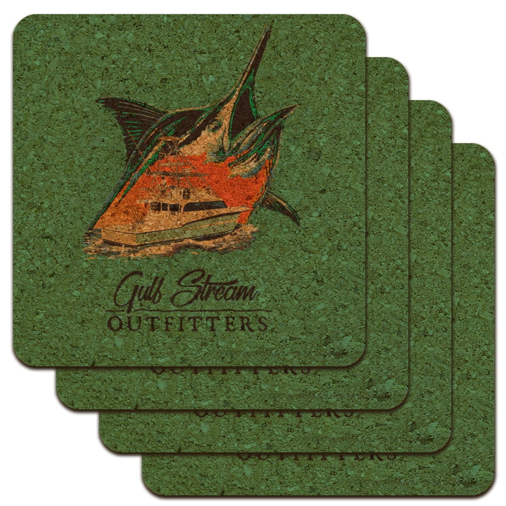 Gulf Stream Marlin Ocean Game Fishing Charter Boat Low Profile Novelty ...