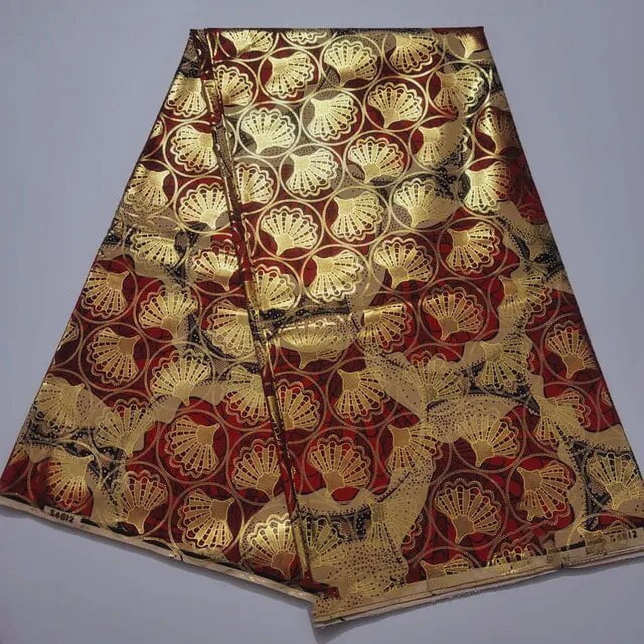 Click here for Unbranded 2021 African Gold Wax Fabric 100 Cotton... prices