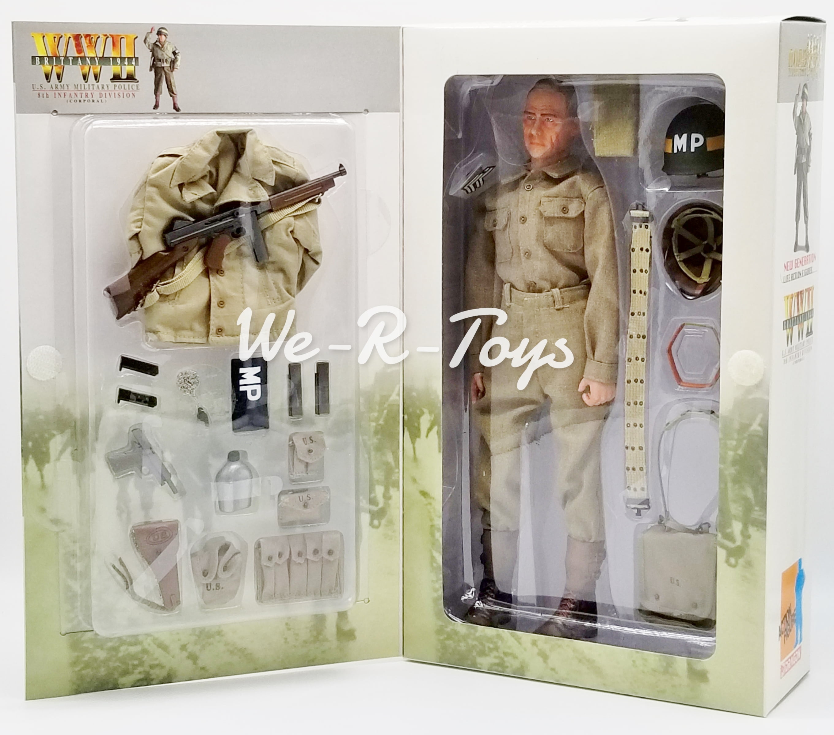 Lou U.S. Army Military Police, 8th Infantry Division, Brittany 1944 ...