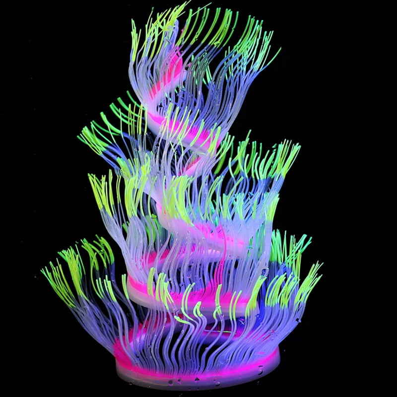 Click here for Nobrand Silicone Coral Plant Fluorescent Fish Tank... prices