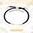 1Pc Adjustable Nylon Cord Slider Bracelets for Women with Golden Brass ...