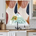 Abstract Graffiti Circle Swag Valances for Windows 36 inches Long ...