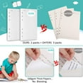 A6 Refill Paper, 80 Pages A6 Loose Leaf Paper 6 Hole Notebook Refills ...