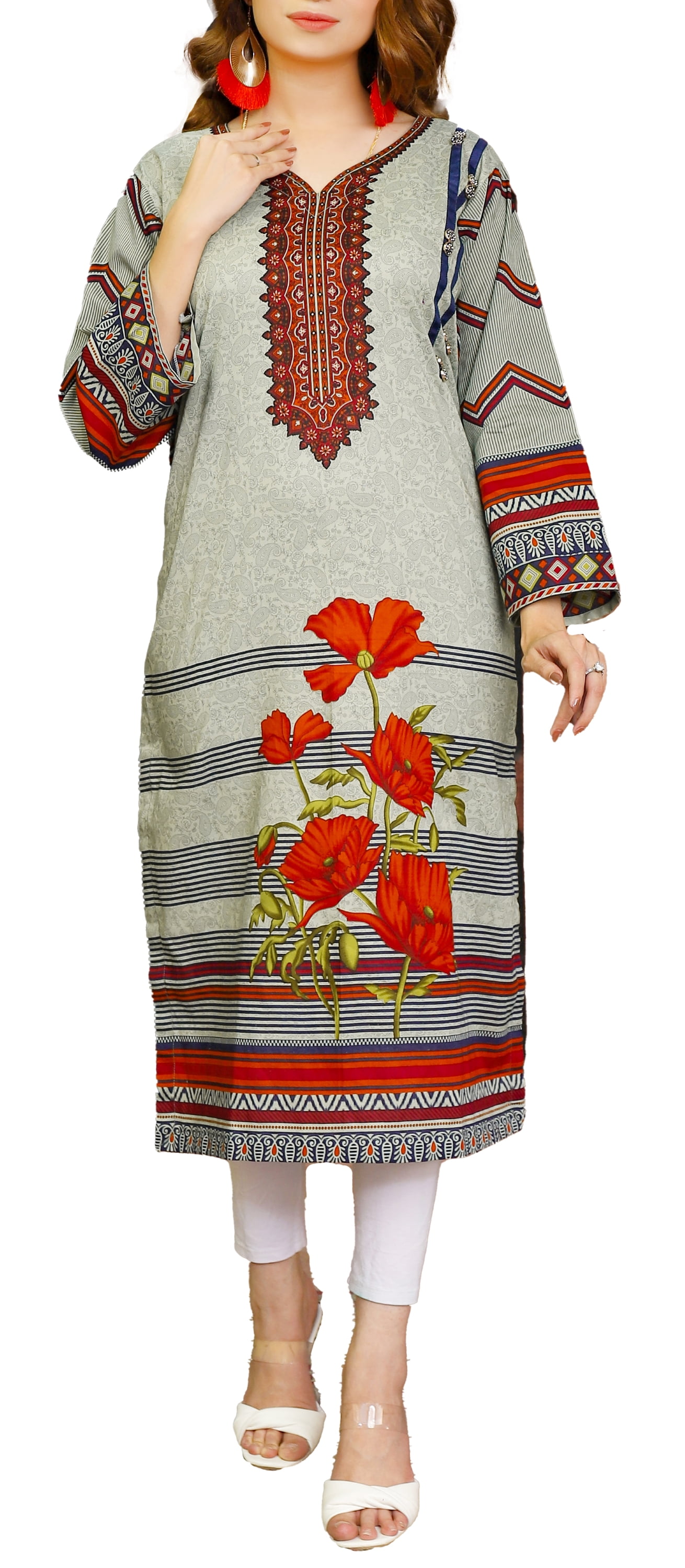 IshDeena Indian Kurtis for Women Pakistani Kurtis for Women Indian ...