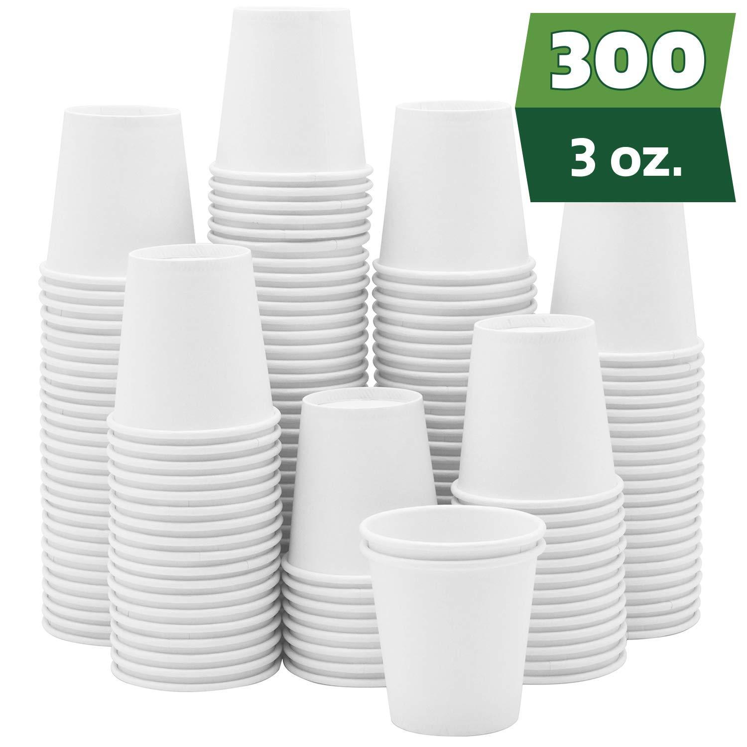 300 Pack 3 Oz White Paper Cups Small Disposable Bathroom Espresso 300 Pack 3 Oz White Paper Cups Small Disposable Bathroom Espresso