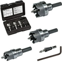 Klein Tools 31873 8-Piece Master Electrician Hole Cutter Set - Walmart.com