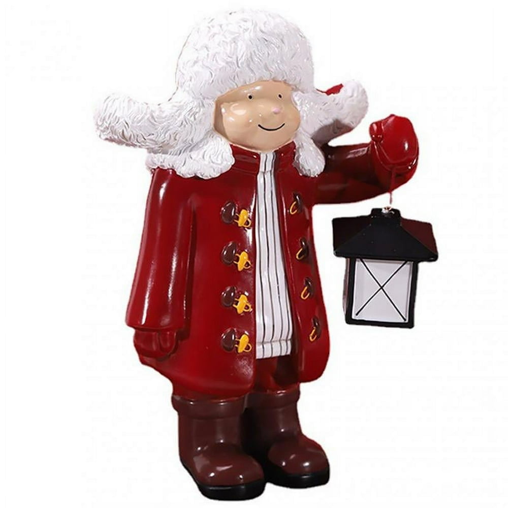 Click here for Debgfs Christmas Boy And Girl Resin Sculptures Wit... prices