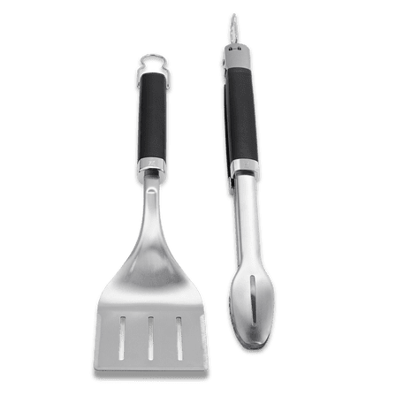 Free Shipping! Weber Precision Grill Tool Set 3-Piece with Beveled Edge ...