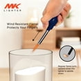 MK Mini Utility Lighter Refillable Butane, Wind-Resistant, Assorted ...