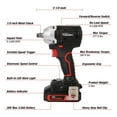 Free Shipping! Hyper Tough Impact Wrench 20V Max Brushless 1/2 Inch ...