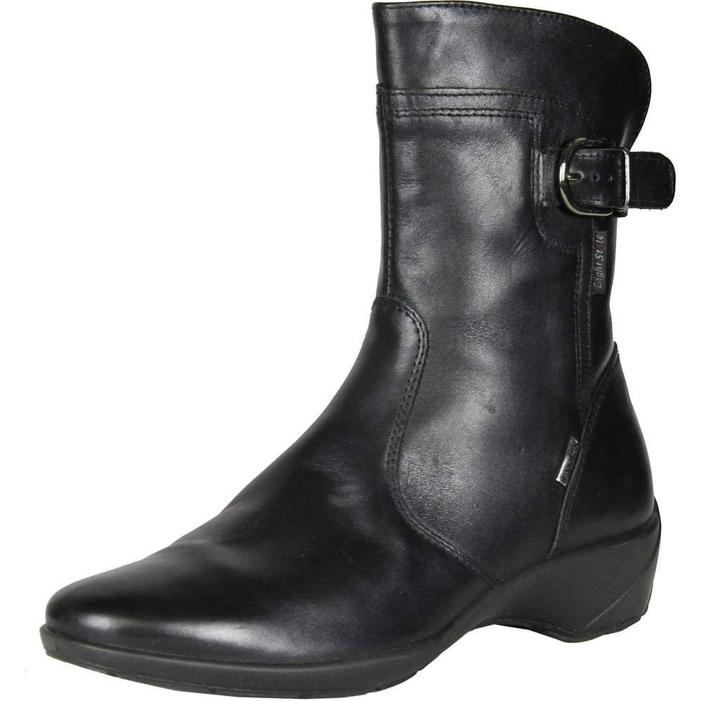 IMAC Shoes - IMAC Womens 52358 Leather Waterproof Fashion Boots Made In ...