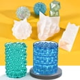 10 Pcs Geometric Candle Mold, Unique Candle Molds for Candle Making ...