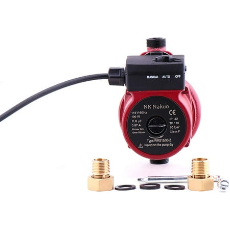 Automatic Booster Pump Circulation Pumps 115V Hot Water Cast Iron ...