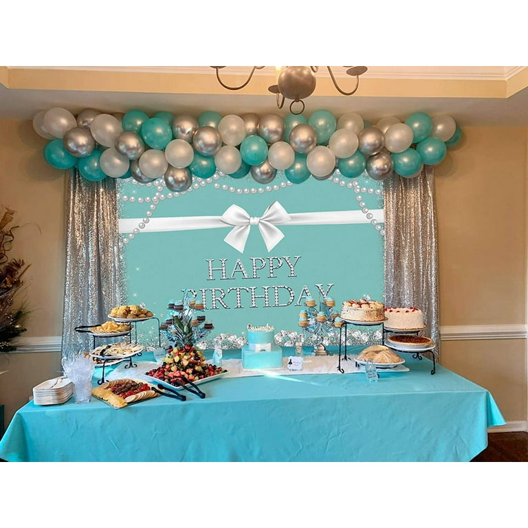 Turquoise Sweet 16 Theme