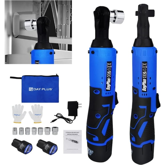 Free Shipping! Hyper Tough 12V Max Lithium-Ion Cordless 3/8-inch ...