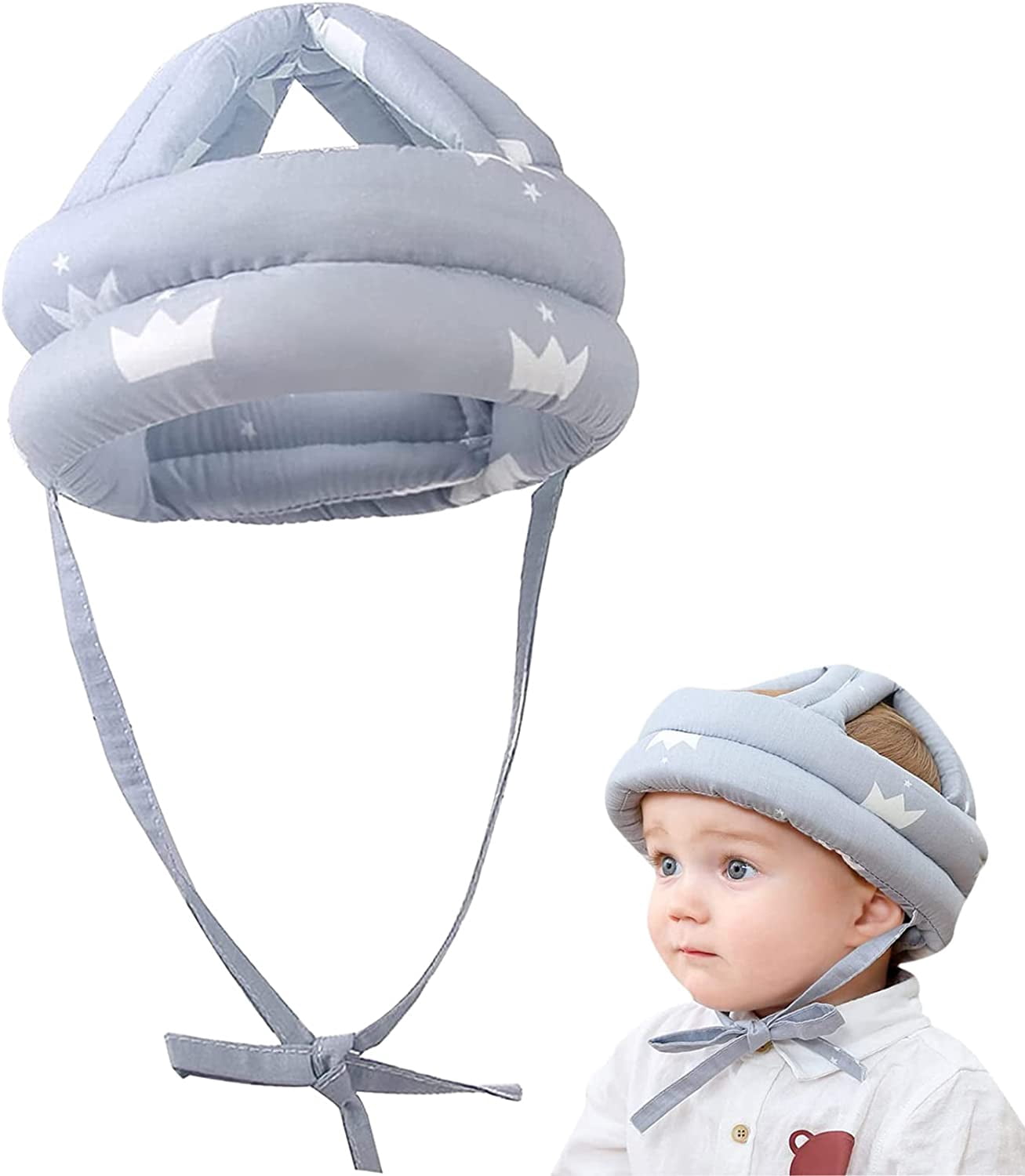 Casco de seguridad para bebés, casco protector para bebés, gorro de ...