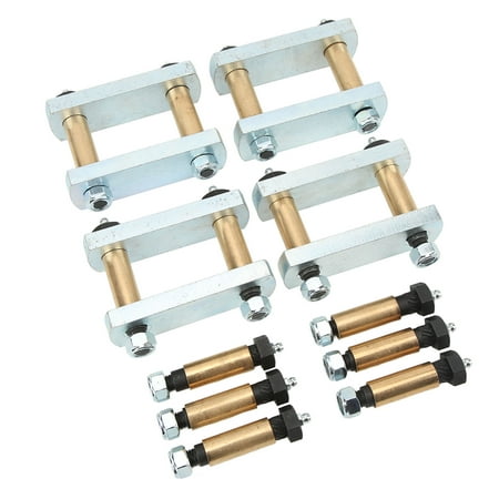 Leaf Spring Shackle Kit, RV Trailer Suspensions Heavy Duty Shackle Kit ...