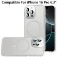 Shade Series MagSafe Case with Camera Lens Protector for iPhone 16 Pro - Clear - Walmart.com