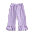 Purple Lounge for Kids Girl Boy Summer Fall Loose Fit Plaid Peplum ...
