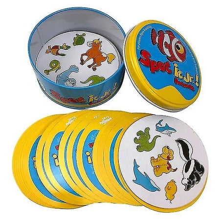 Asmodee Dobble Card Game Ages 6+ 2-8 Players 15 Minutes Playing Time ...