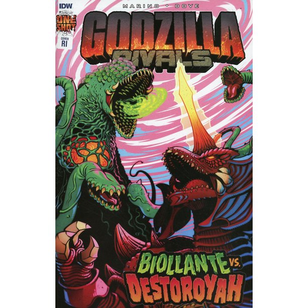 Godzilla Rivals: Biollante Vs. Destoroyah #1C VF ; IDW Comic Book ...