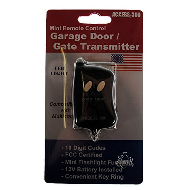 Access Mini 10 Digit Codes Dip Switch Remote Garage Gate Opener ...
