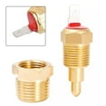 Fule COOLANT TEMP SENSOR ADAPTER FAN GROUNDING THERMOSTAT SWITCH 3/8" 1 ...