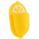 COMPUKAS Wall Mounted Storage Rack Yellow Lemon Shape Silicone General ...