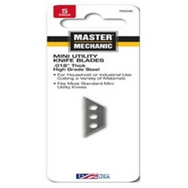 CML Supply Mini Utility Knife Blade Replacement 10-Pk - Walmart.com