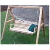 Creekvine Designs Cedar Royal Country Hearts Porch Swing with Stand ...