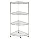 Safavieh Happimess Damaris 4-Tier Chrome Wire Corner Rack - Walmart.com