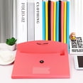 CASAON, 7-Pocket A4 Expandable File Folder, Size Letter, 4 pack ...