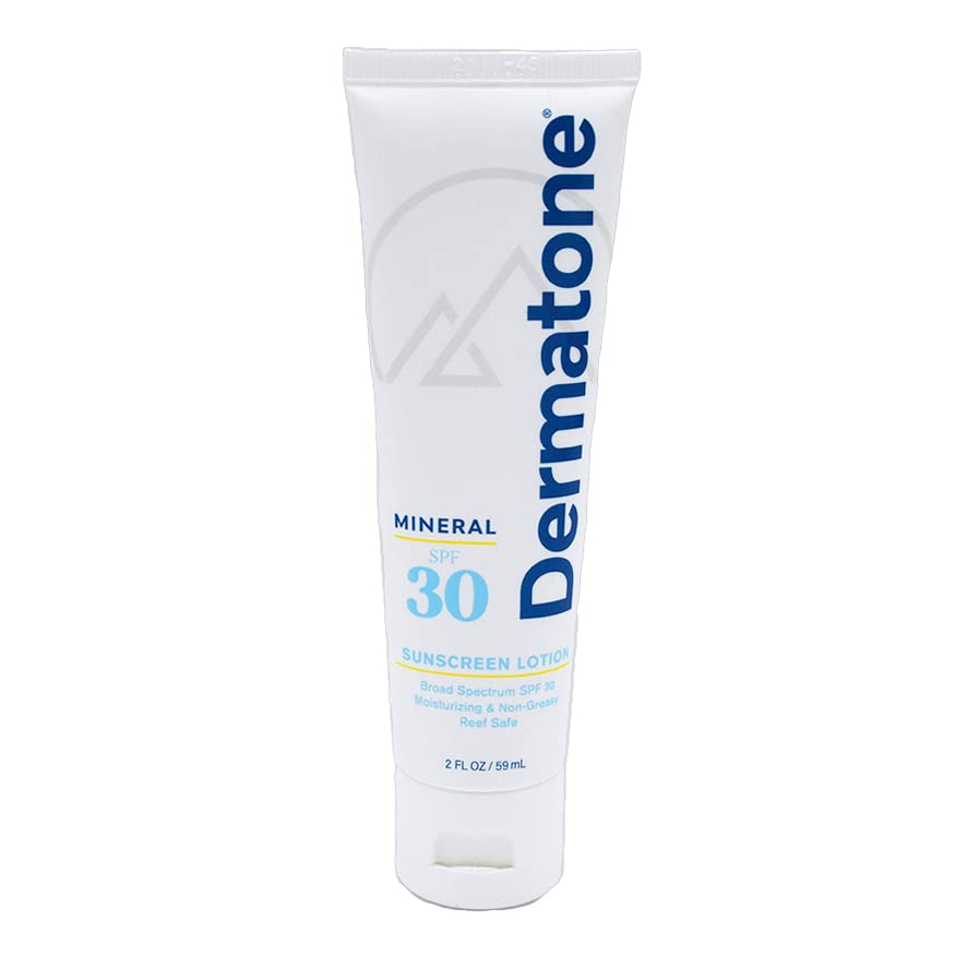 Buy Dermatone Face and Body Mineral Sunscreen Lotion SPF 30 | Reef Safe ...