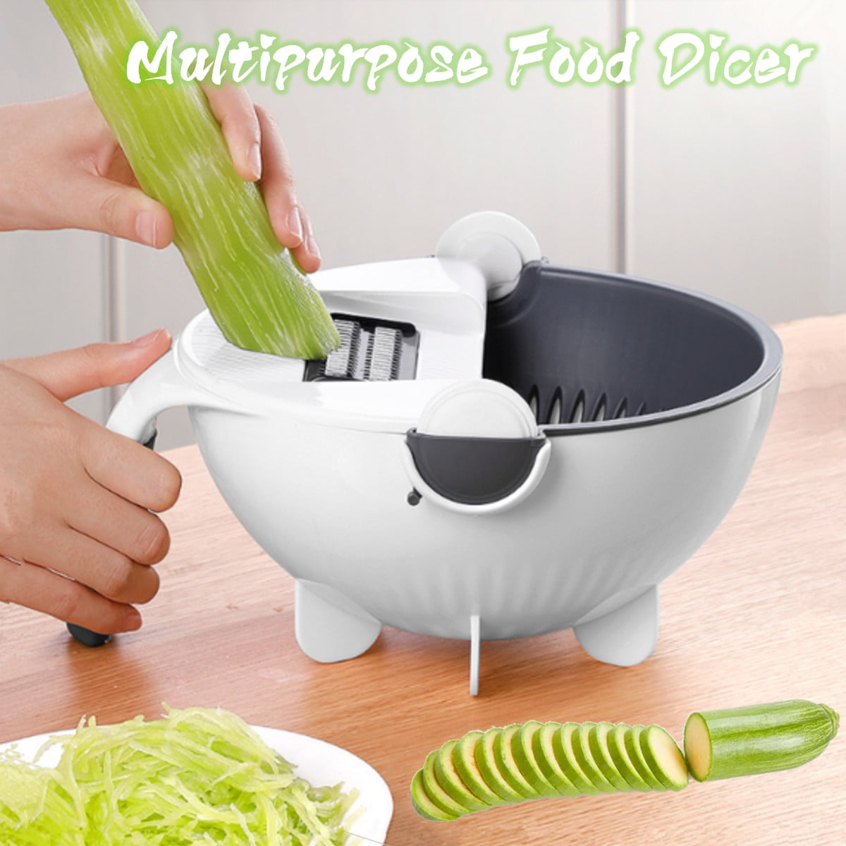 9 IN 1 ! Magic Rotate The Vegetable Cutter ORIGINAL | Walmart Canada