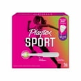 Playtex Sport Unscented Ultra Tampons 36 Count for Active Movement and ...