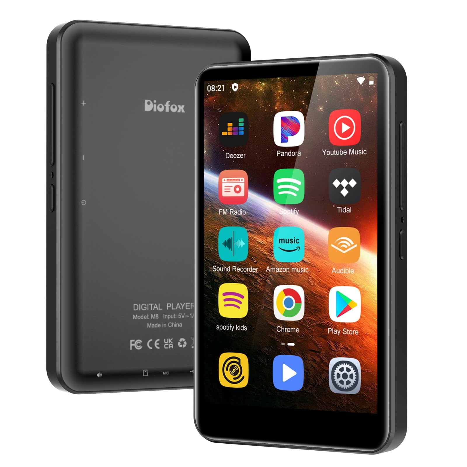 Click here for Diofox 80gb Mp3 Player With Bluetooth And Wifi  Mp... prices