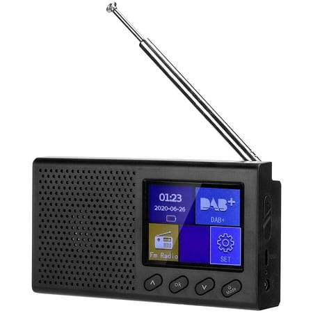 Wgthhk Mini Bluetooth DAB Radio,Portable 87.5-108 MHz DAB Radio ...