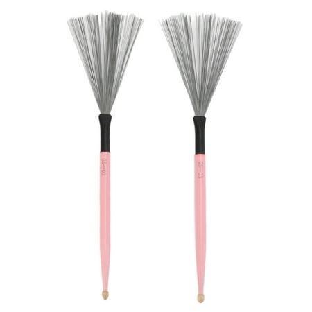 Drum Wire Brush, Drum Brush Double Headed Cleaning Effect Maple Rubber ...