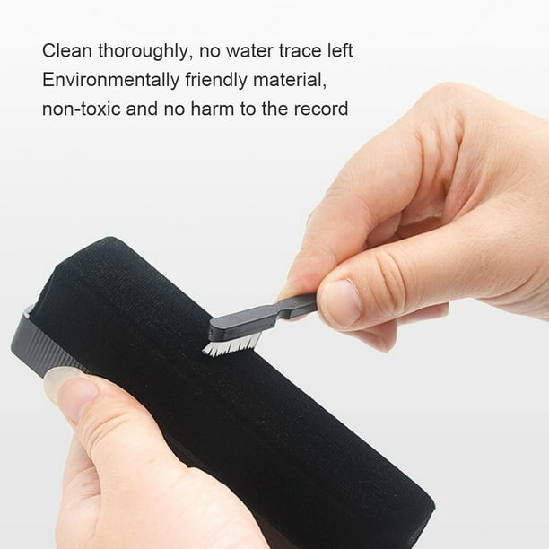 Records Brush with Dust-proof Lid Kit Dust Brush with Dust Debris ...