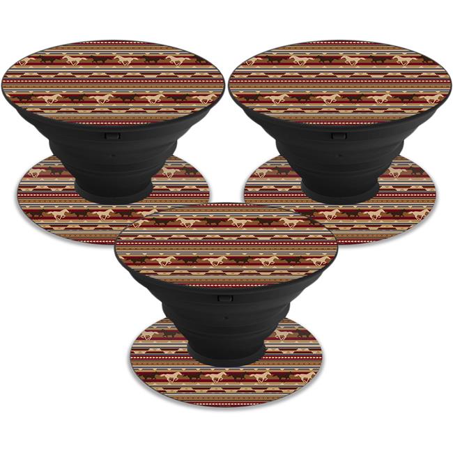 MightySkins POSOCK-Western Horses Skin Decal Wrap for Pop Sockets ...