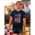 Teeso Men's 4th of July Shirt 2026 American Flag 250th Anniversary T ...
