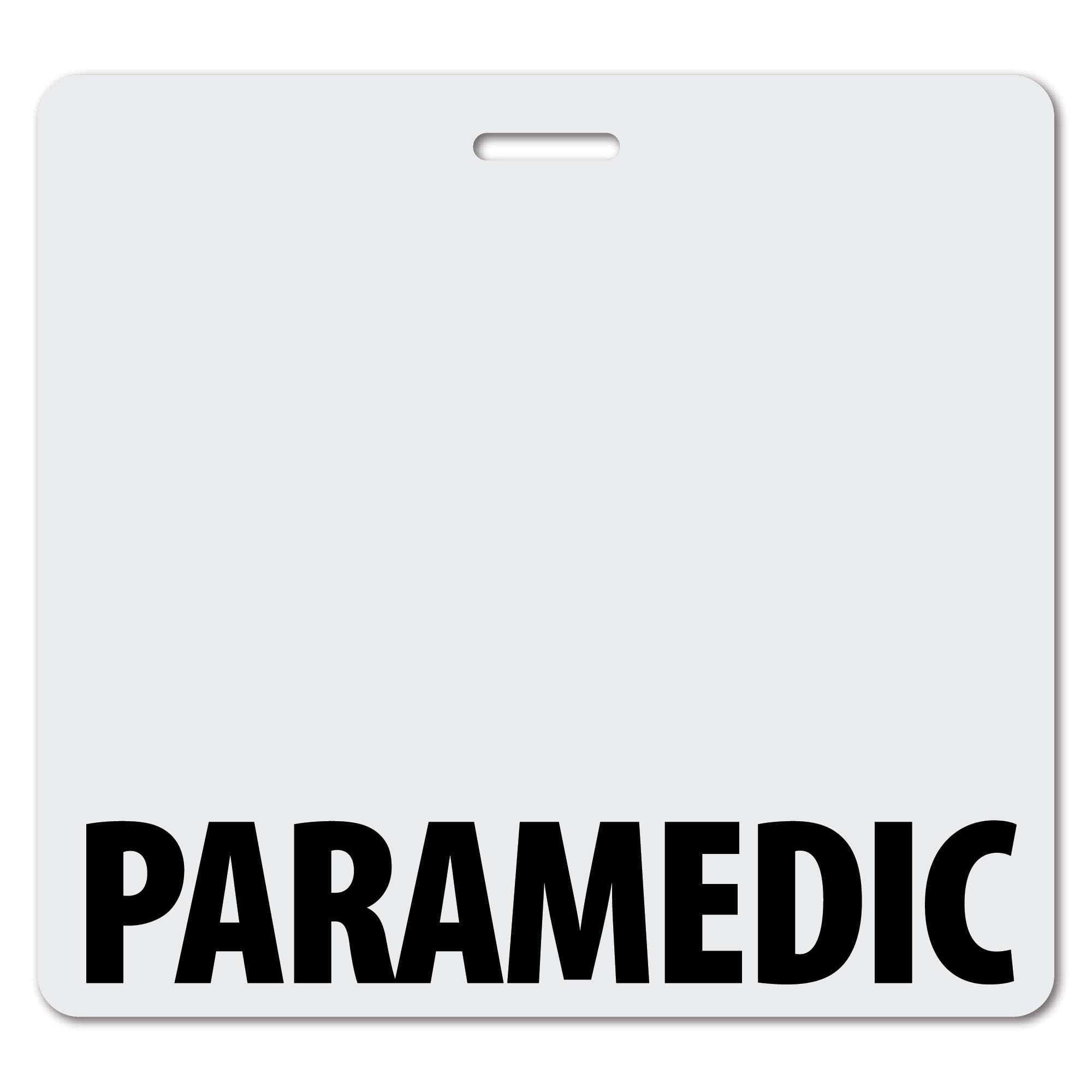 PARAMEDIC Heavy Duty Horizontal White (20 pack) - Spill & Tear Proof ...