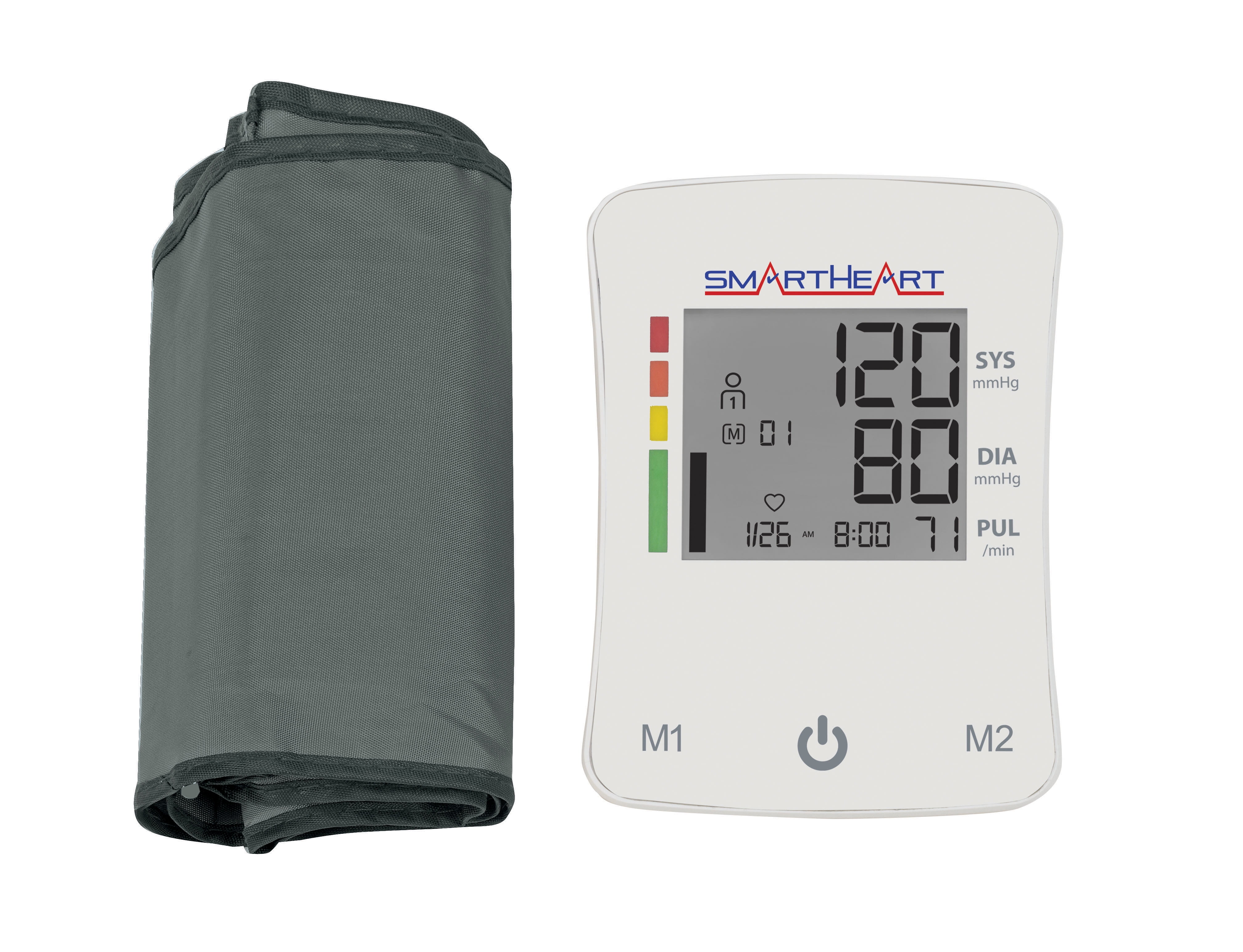 SmartHeart Automatic Digital Blood Pressure Arm Monitor | Wide-Range ...