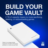Seagate 2TB PS5 Game Drive - External USB 3.0 Portable HDD Storage ...