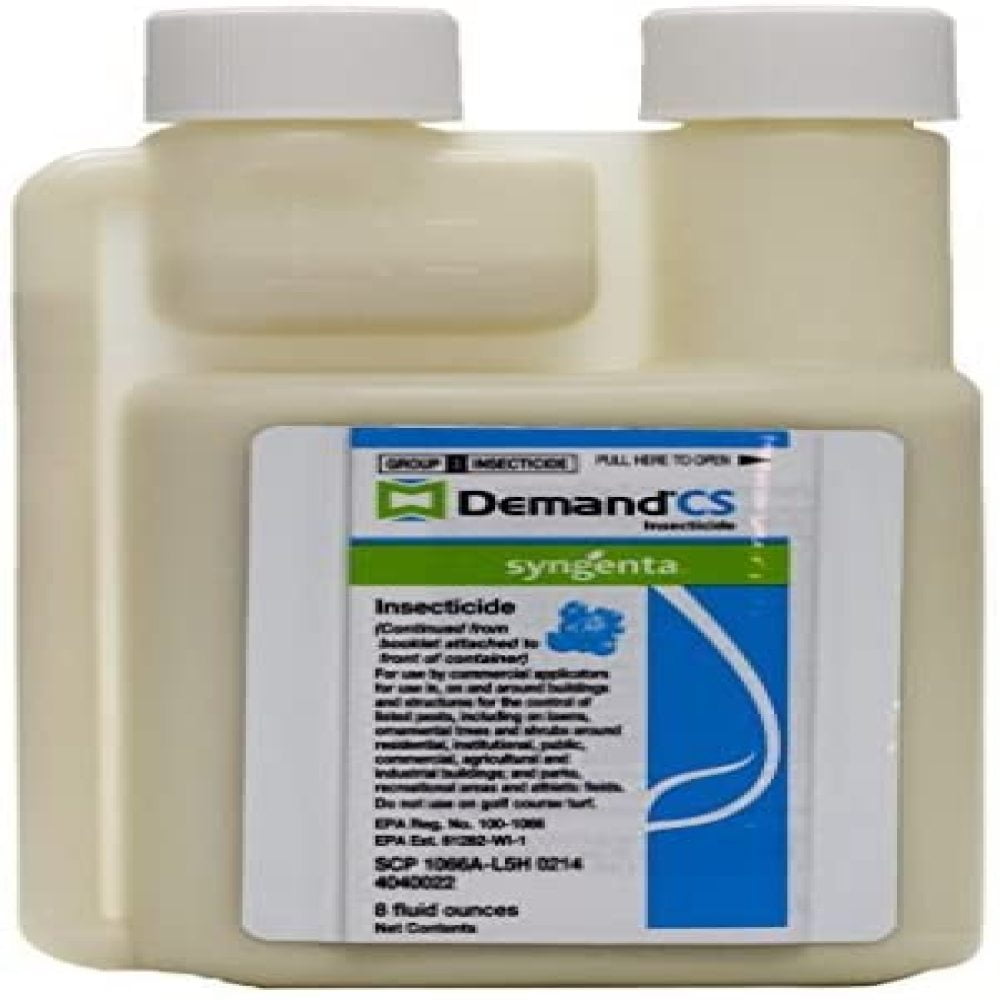 Syngenta 73654 Demand CS Insecticide, 8oz, Beige - Walmart.com